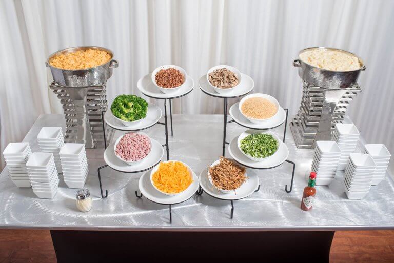 Hot Food Stations Ideas for Your Wedding Reception - Atlantis Ballroom