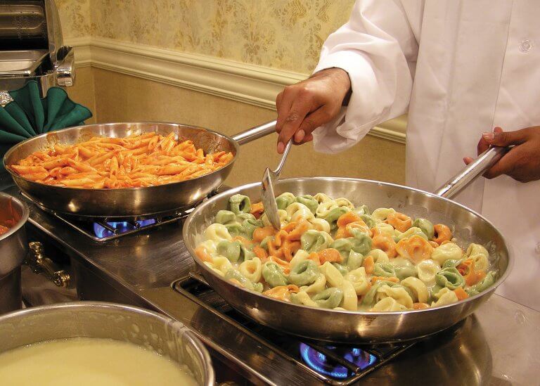 Hot Food Stations Ideas for Your Wedding Reception - Atlantis Ballroom
